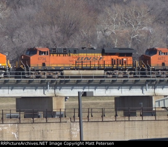 BNSF 6734